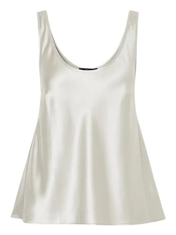 THE PARK Karen Silk Tank - Neutrals