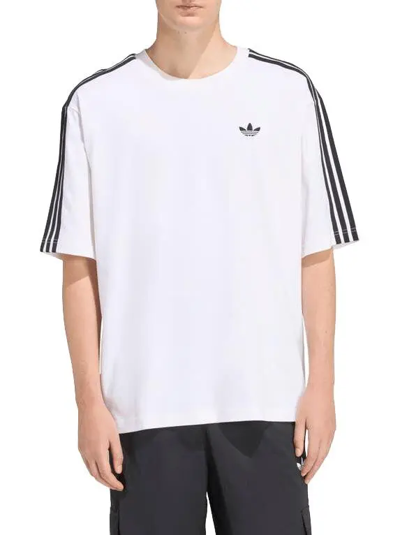 Adidas 3-stripes T-shirt - White