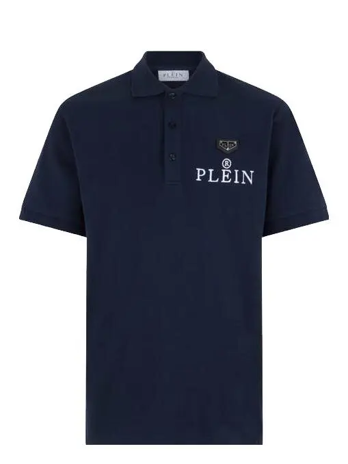 Philipp Plein Polo T-shirt Plein R - Navy