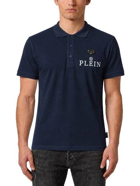 Philipp Plein Polo T-shirt Plein R - Navy