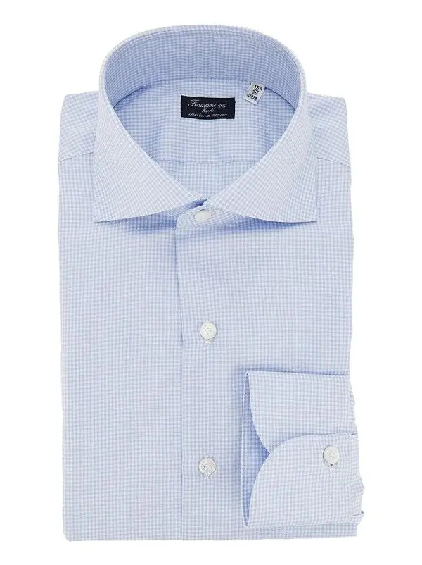 FINAMORE 1925 Milano' Cotton Shirt - White