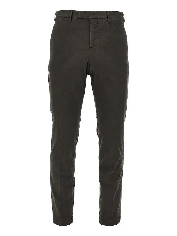 PT TORINO Stretch Gabardine Master Fit Pants - Brown