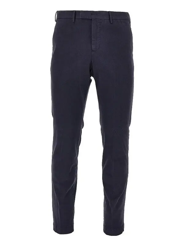 PT TORINO Stretch Gabardine Master Fit Pants - Blue
