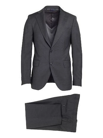 TOMBOLINI Suit Charcoal Size Virgin Wool - Grey
