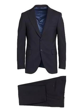 TOMBOLINI Suit Midnight Size Virgin Wool, Polyamide, Elastane - Blue