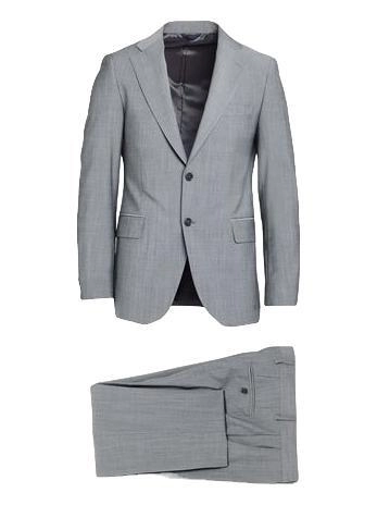 TOMBOLINI Suit Size Polyester, Wool, Elastane - Grey