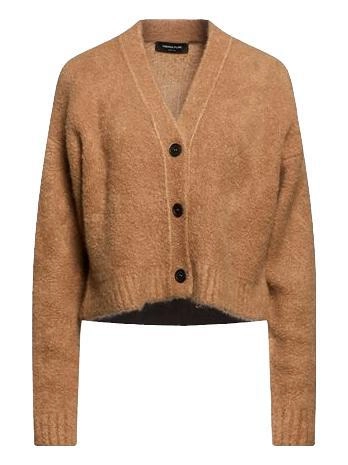 Fabiana Filippi Camel Bouclé Cardigan - Beige