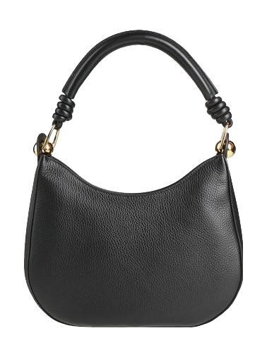 Furla Hobo Bag In Leather - Black