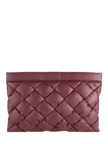 Fabiana Filippi Quilted Clutch - Red