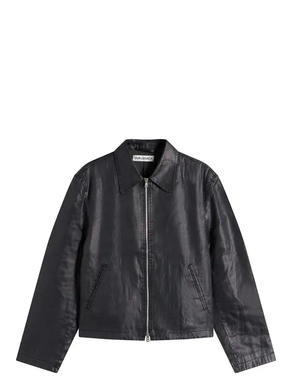 Our Legacy Mini Jacket Worker - Lacquer Black
