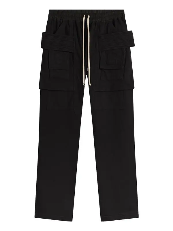Rick Owens Creatch Cargo Trousers - Black