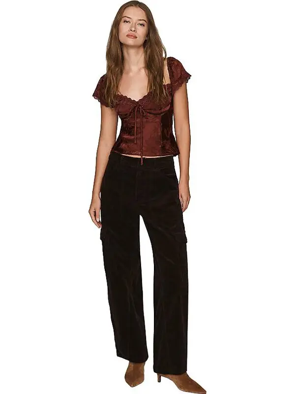 Citizens Of Humanity Thassos Utility Corduroy Wide Leg Pants - Barrister