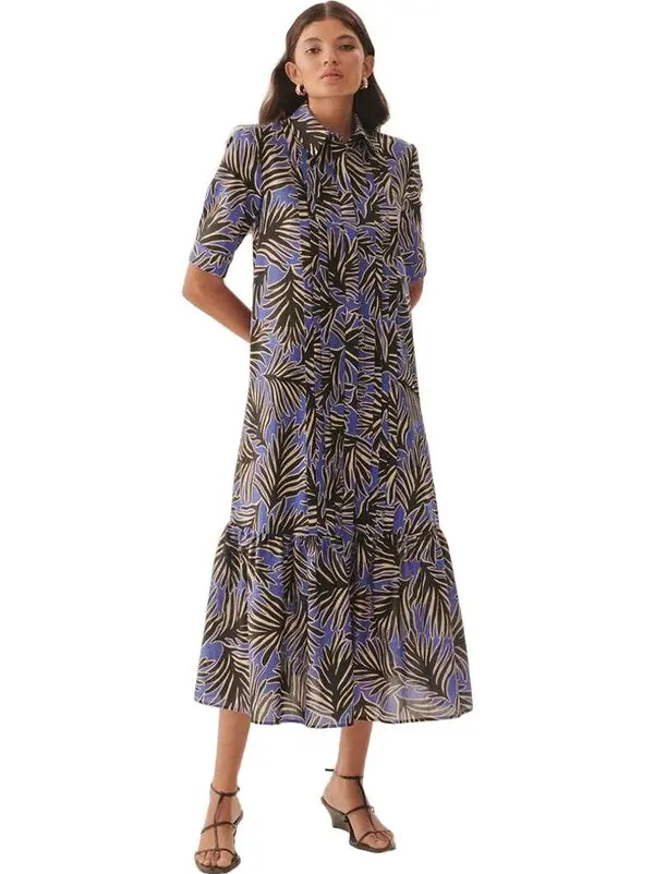 EXQUISE Mabel Midi Dress - Multi Color