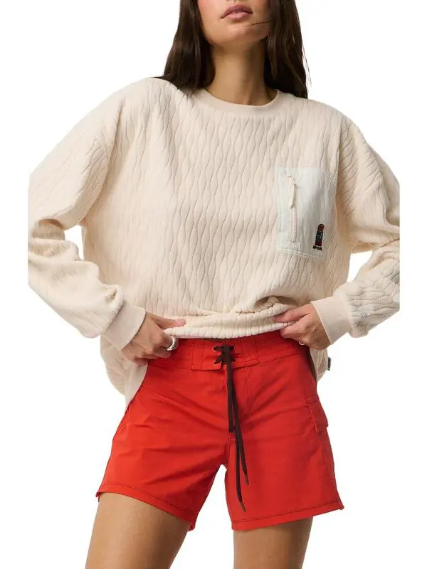 Rip Curl Jacquard Sweatshirt - Shell