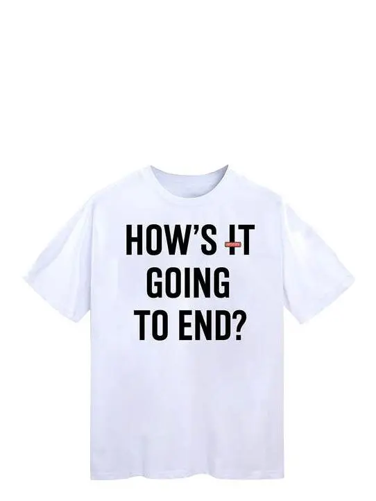 VERYRARE The End Tee - White