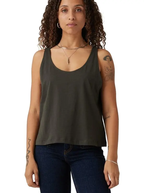 KNOWN SUPPLY Easy Tank - Washed Black