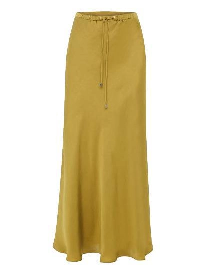 EXQUISE Midi Skirt - Lime
