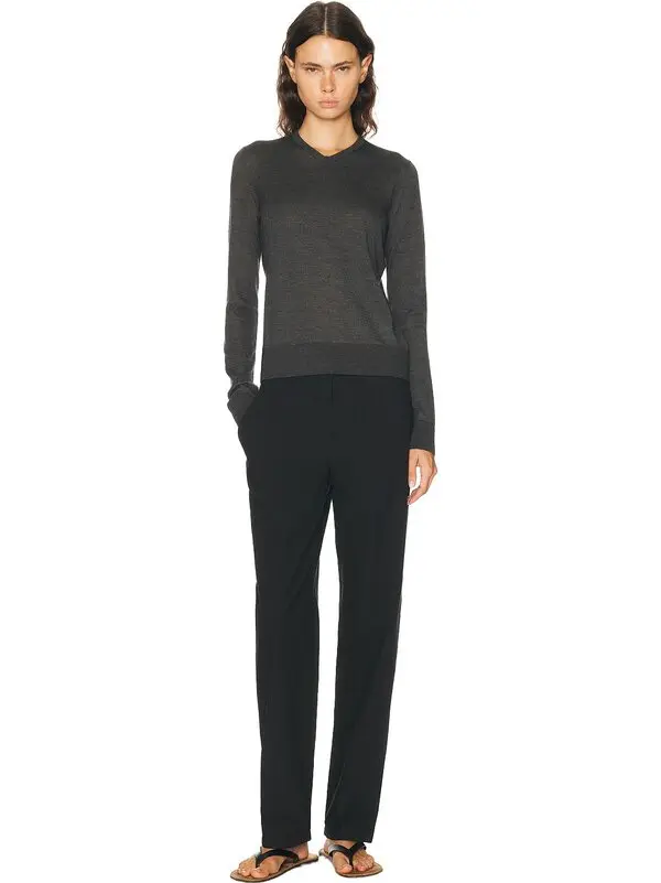 THE ROW Ondre Top - Anthracite