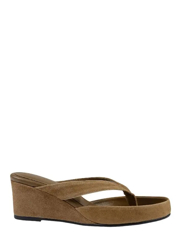 SALONDEJU Wedge Mule - Khaki