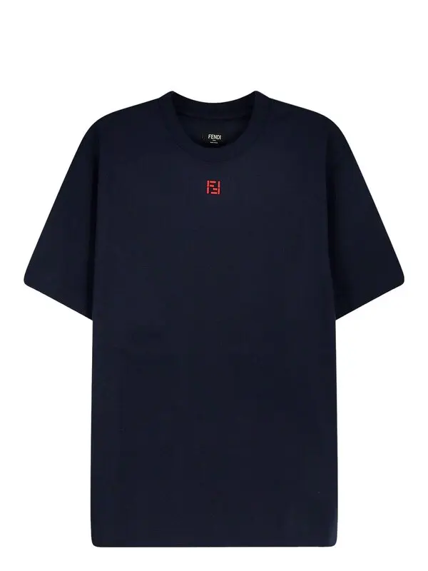 Fendi Cotton Tshirt - Blue