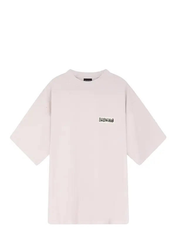 Balenciaga Cotton Tshirt - Grey