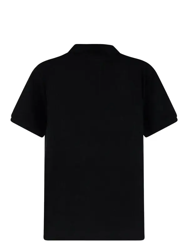Polo Ralph Lauren Cotton Polo Shirt With Embroidered Logo - Black