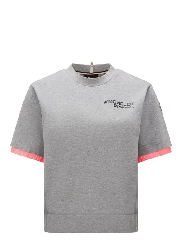 Moncler Logo T-shirt - Grey