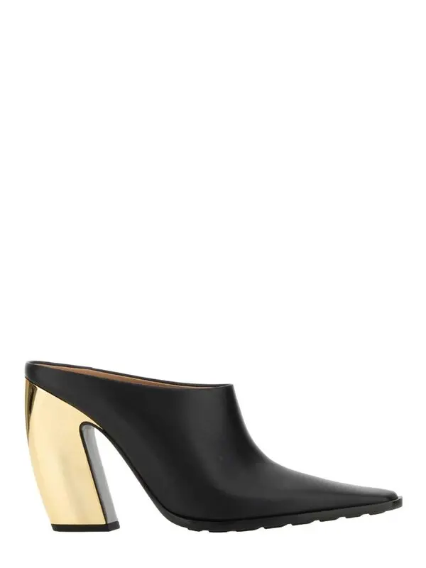 Bottega Veneta Tex Pointed-toe Mules - Black