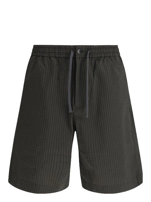 Maison Kitsuné Elasticated Bermuda Shorts - Black