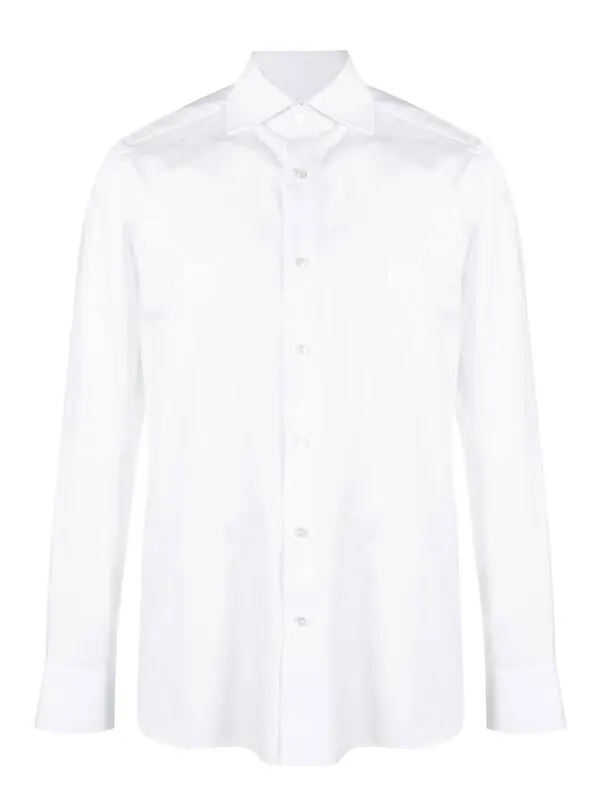 Zegna Classic Buttoned Shirt - White