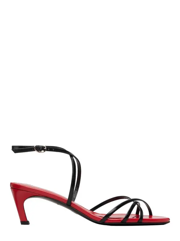 Proenza Schouler Uma High-heeled Sandals - Black/red