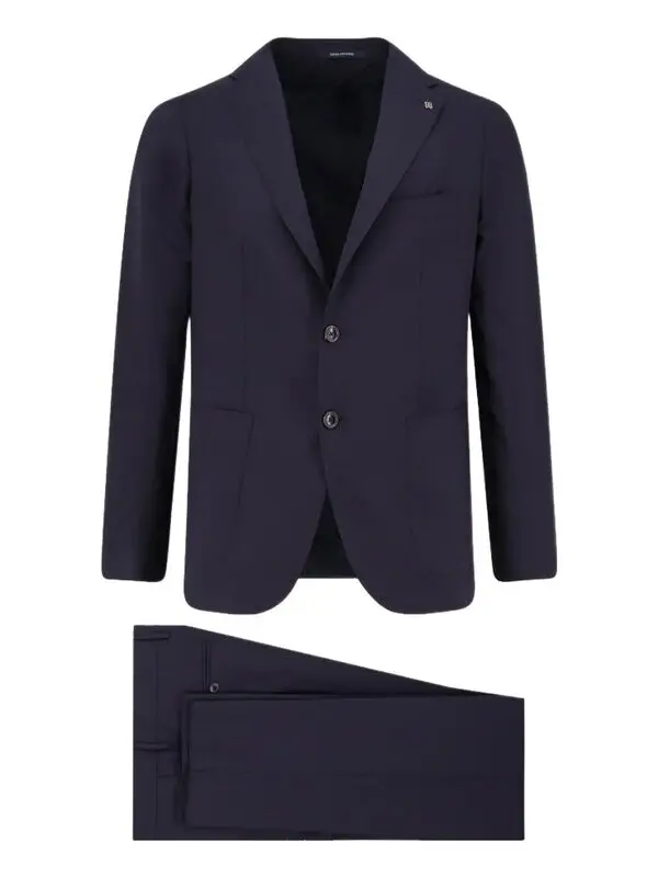 Tagliatore Single-breasted Two-button Suit - Blue