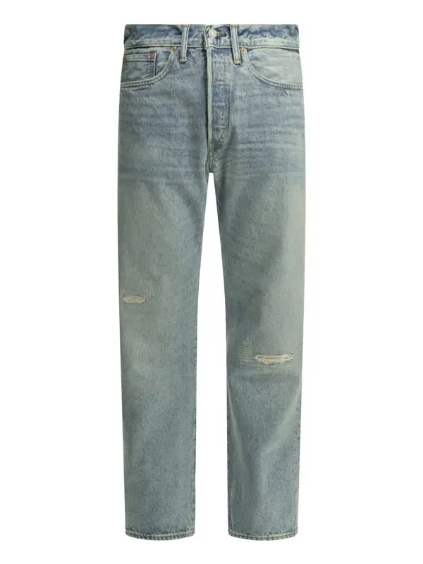 Ralph Lauren Bridgeway Wash Straight-leg Jeans - Gray