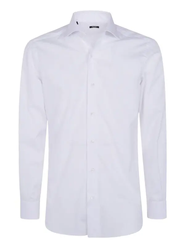 BARBA NAPOLI Long-sleeved Shirt - White