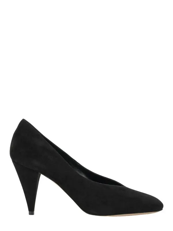 Casadei Pointed Cone Heel Pumps - Black