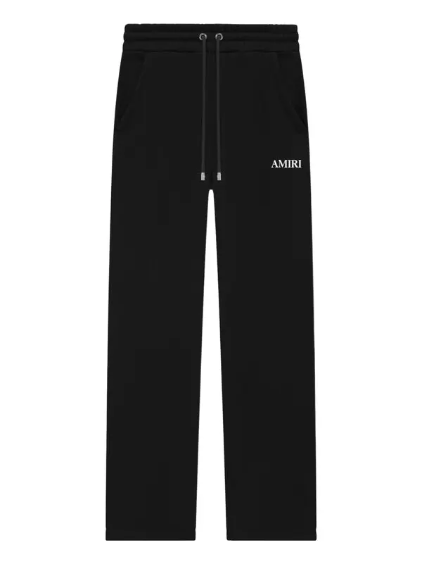 Amiri Drawstring Athletic Pants - Black