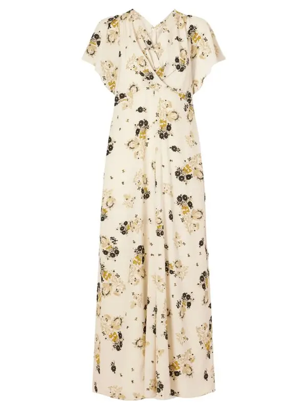 Isabel Marant Étoile Falja Floral Print Midi Dress - No