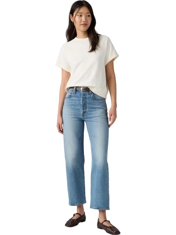 LEVI'S Ribcage Straight Ankle Jeans - Should Be Easy