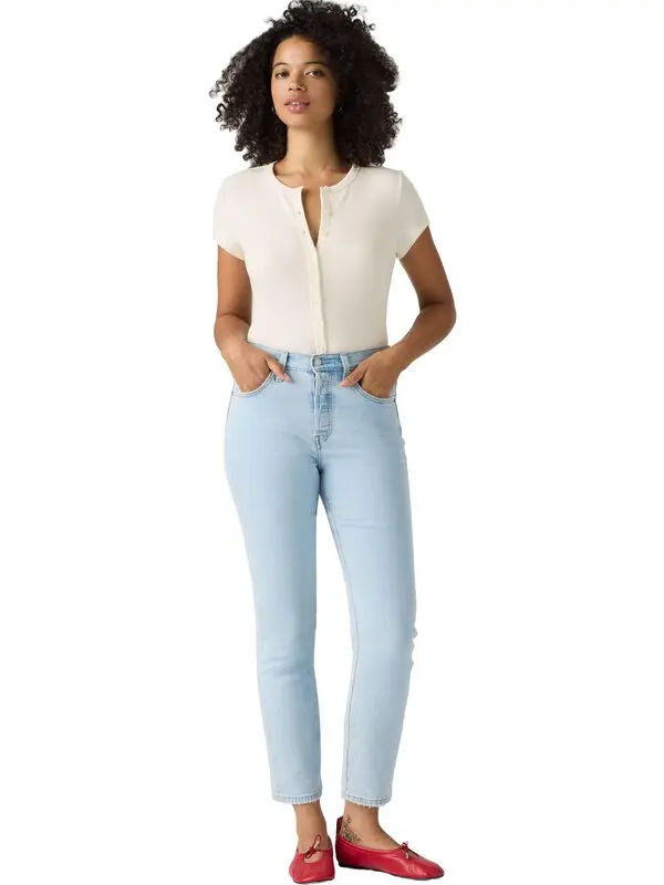 LEVI'S 501 '90s Cropped Lightweight Jeans - List Less