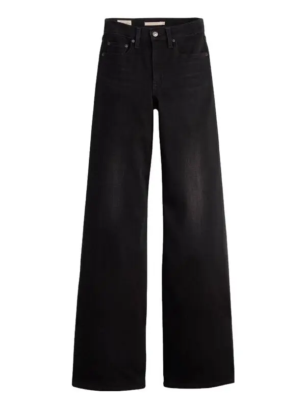 LEVI'S 728 High-rise Wide-leg Jeans - Worn Midnight