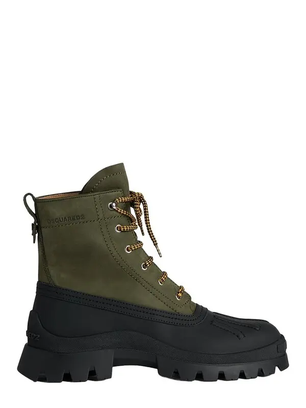 Dsquared2 Lace-up Ankle Boots - Green