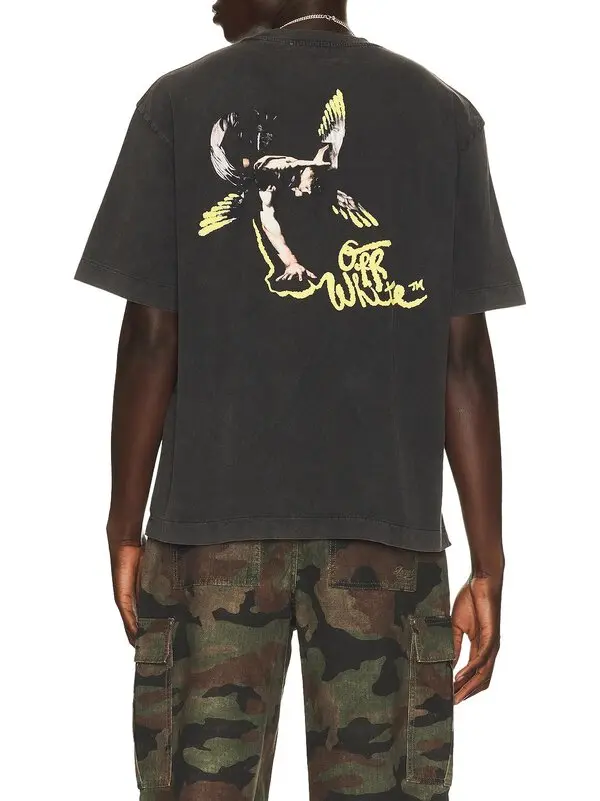 Off-White Fallen Angel Skate Tee - Black