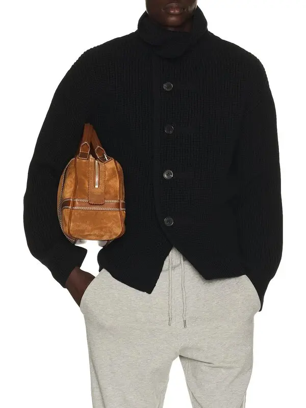 Dries Van Noten Marino Cardigan - Black