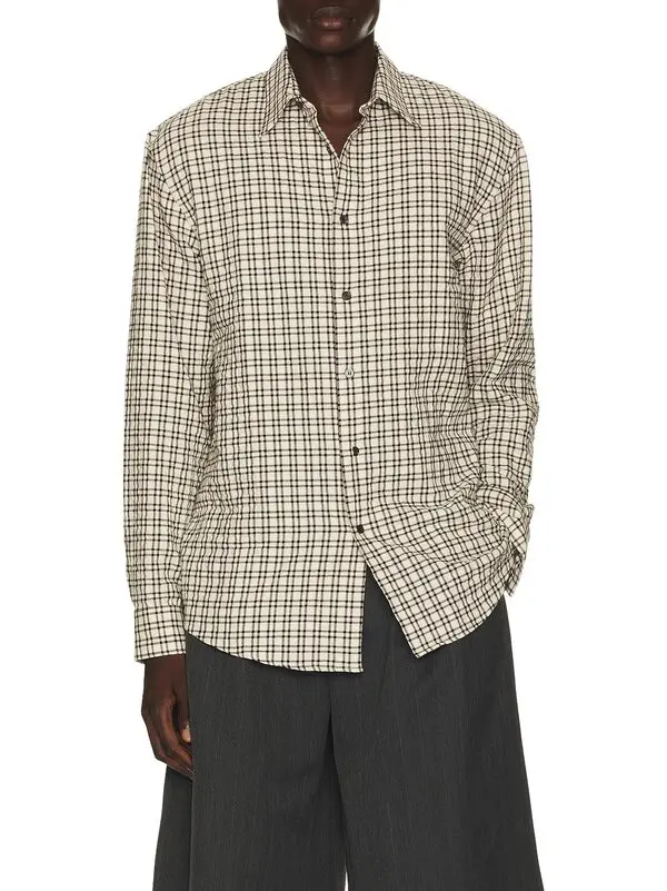 Dries Van Noten Caper Shirt - Ecru