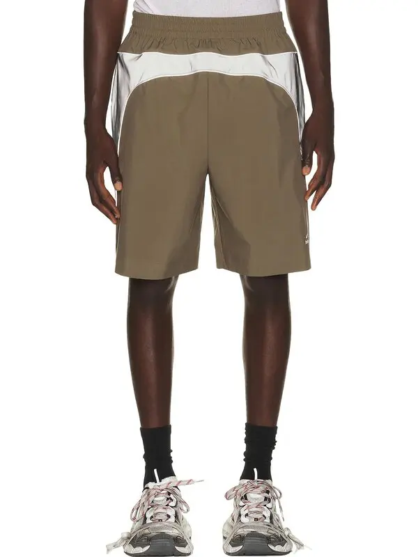 Balenciaga Athletic Tracksuit Shorts - Grey