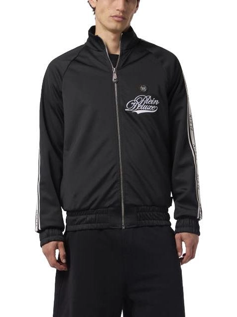 Philipp Plein Deluxe Signature Track Jacket - Black