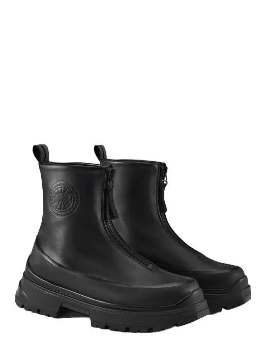 Canada Goose Kya Zip Up Ankle Boots - Black