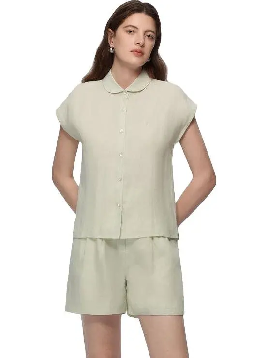JUANA Hemp Retreat Shirt - Light Mint