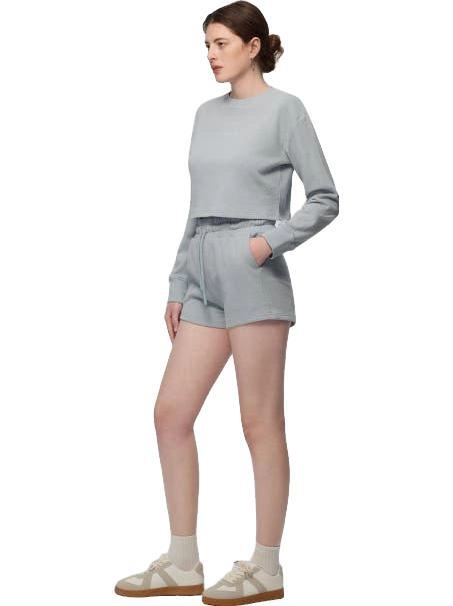 JUANA Hemp French Terry Shorts - Blue