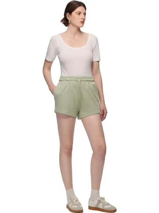 JUANA Hemp French Terry Shorts - Light Sage